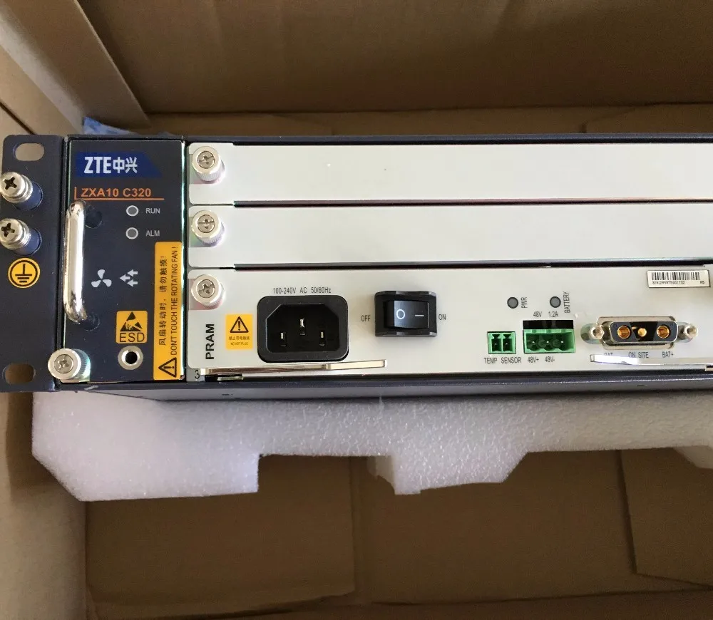 ZTE C320 OLT - 16 Port FTTH Solution with 1 Year Warranty