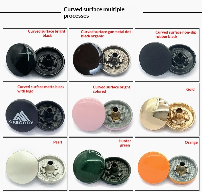 Factory New Arrival Arab Clothing Metal Snap Buttons Gold Drop Oil ...