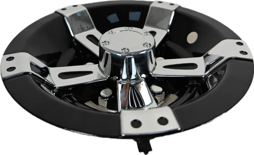 10 Inch Golf Cart Wheel Covers - Chrome Hubcaps for E-Z-Go, YAMAHA, and ...