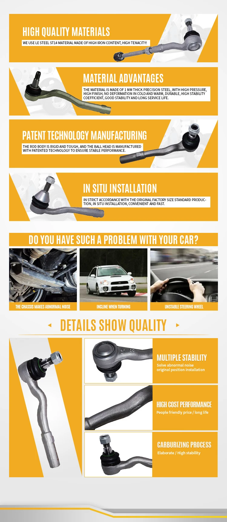 Oem 1673307100 For Mercedes W167 Frey Auto Parts Genuine Left Right Tie ...