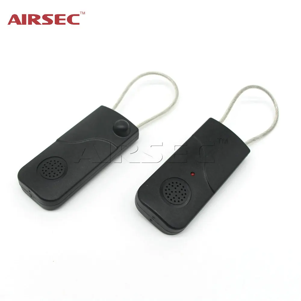 Airsec Eas Reusable Security Anti Theft Tag Cable Black Self Alarming ...
