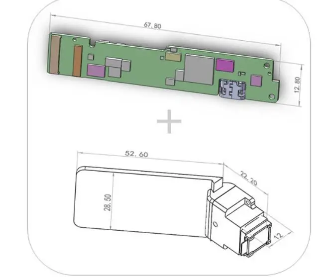 Optical Waveguide Transparent OLED Screen AR Display Module
