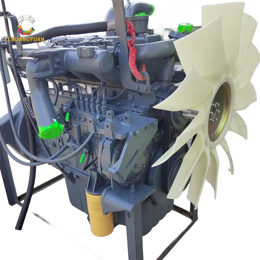 Excavator Spare Parts D1146 Diesel Engine Assy DH300-5 Complete Engine ...