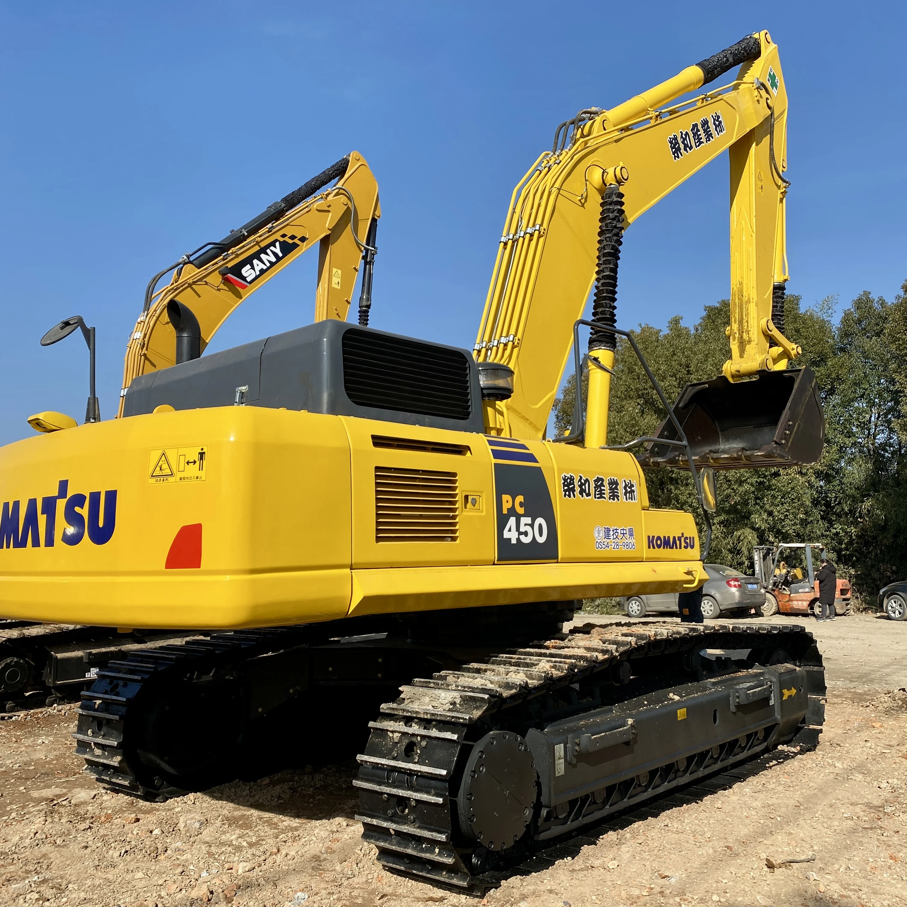 Large Machines Made In Japan Komatsu Pc450 Used Excavators With Ce And ...