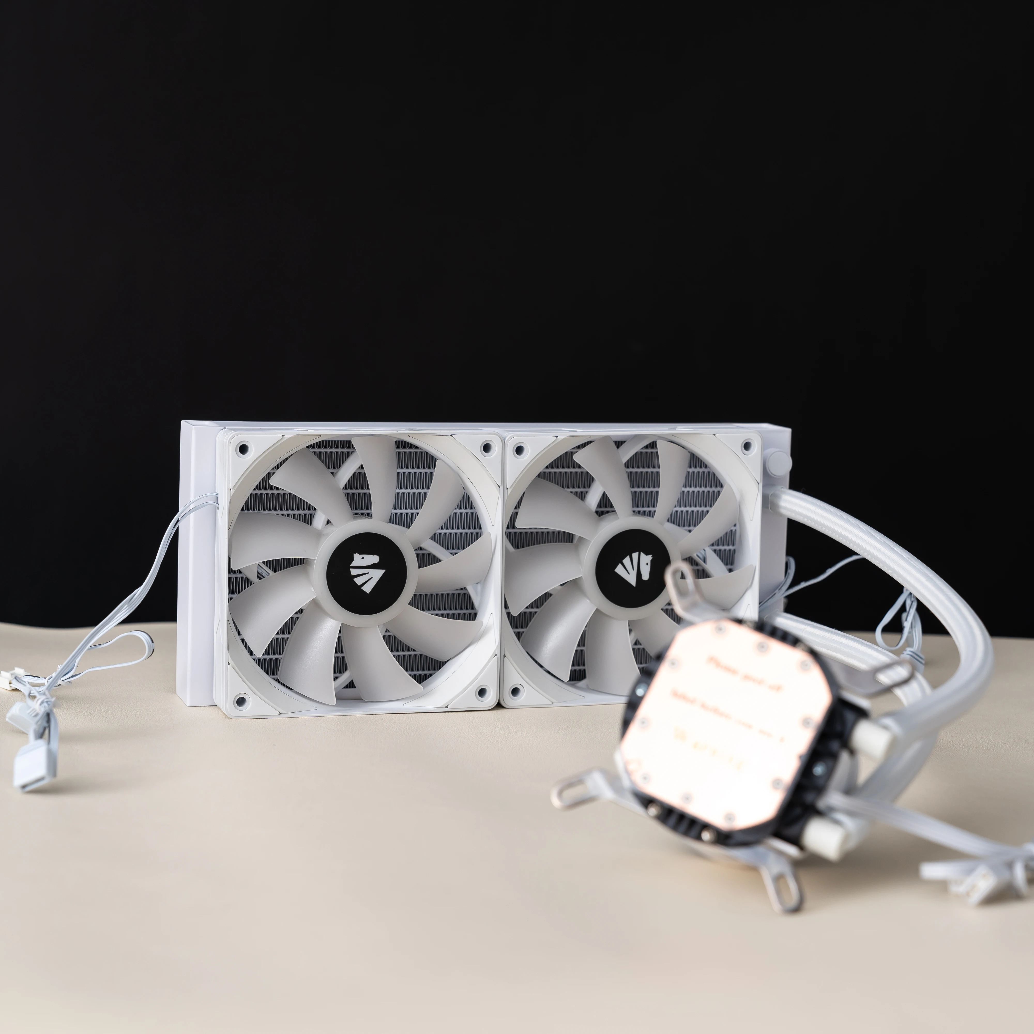 Customizable ARGB CPU Liquid Cooler LCD Display Water Cooling
