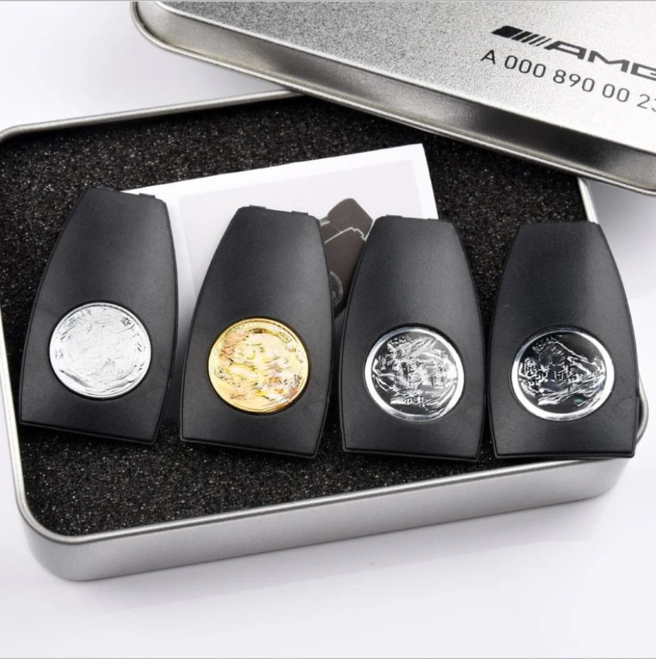 Mercedes Benz Car Key FOB Back Cover Logo Badge Emblem