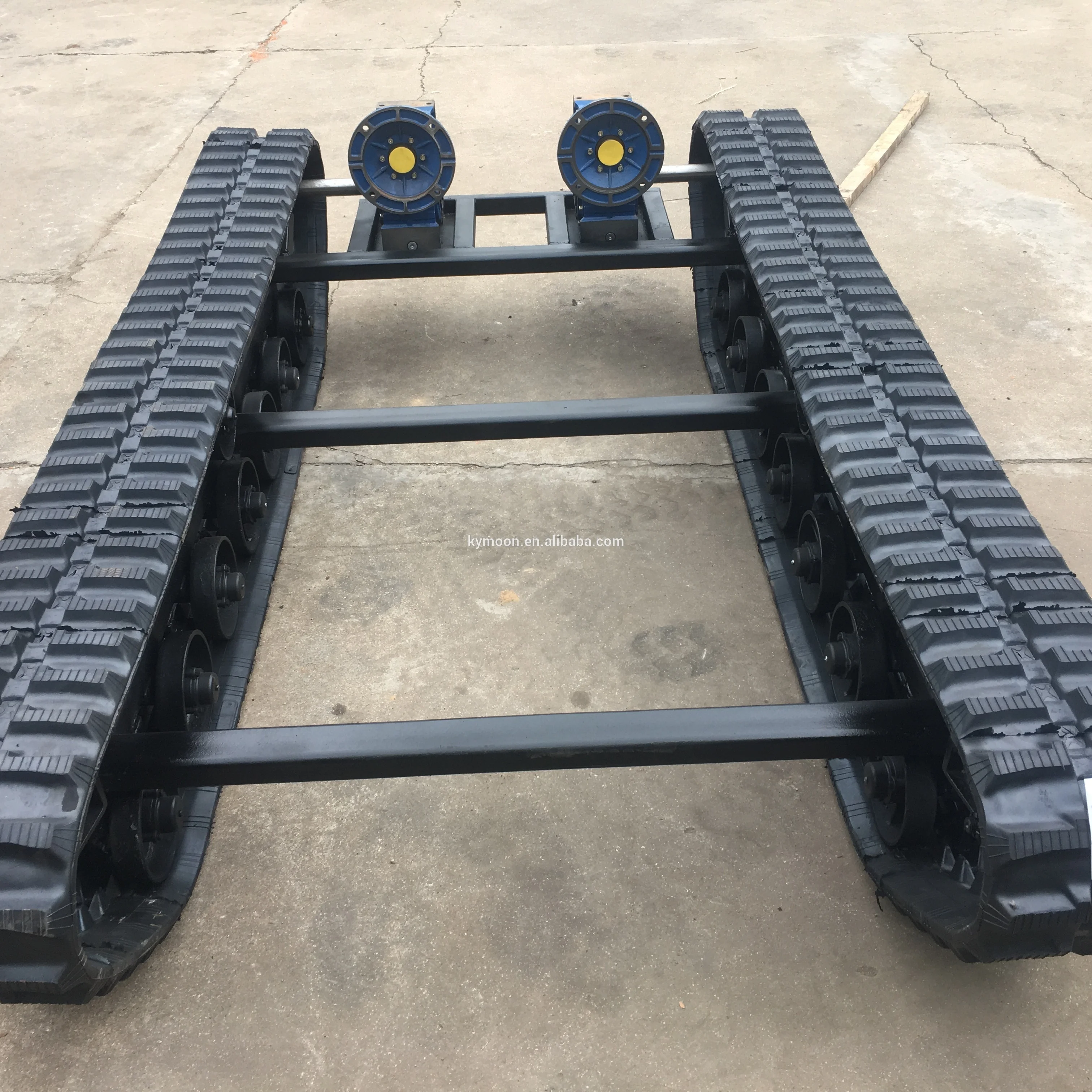 Rubber Tracked Chassis High Quality Robot Rubber Tracks(150*60*links ...