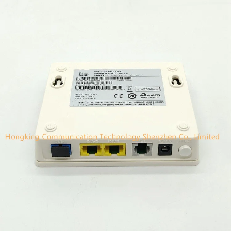 Echolife HG8120L ONU - Reliable FTTH Solution with 1GE+1FE+1POTS