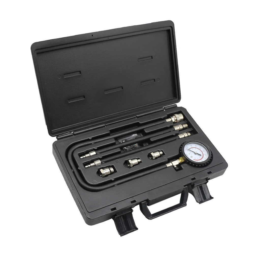 MD2506 Engine Cylinder Pressure Tester Kit Compression Gauge Cylinder ...