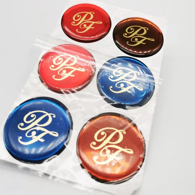 Custom Dome Sticker 3D Decal - Promotional Gifts