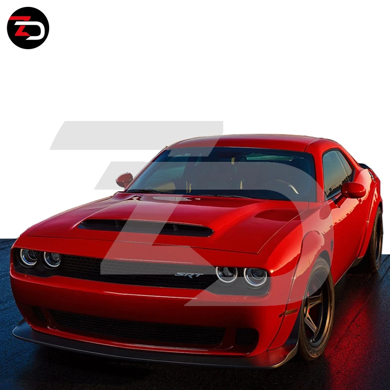2015 To 2020 Demon Style Body Kit Hellcat With Front Bumper Front ...