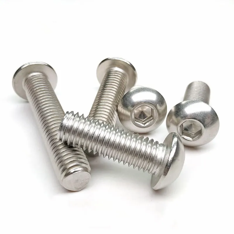 Stainless Steel Machine Screws M3-M16 Hex Socket Pan Head
