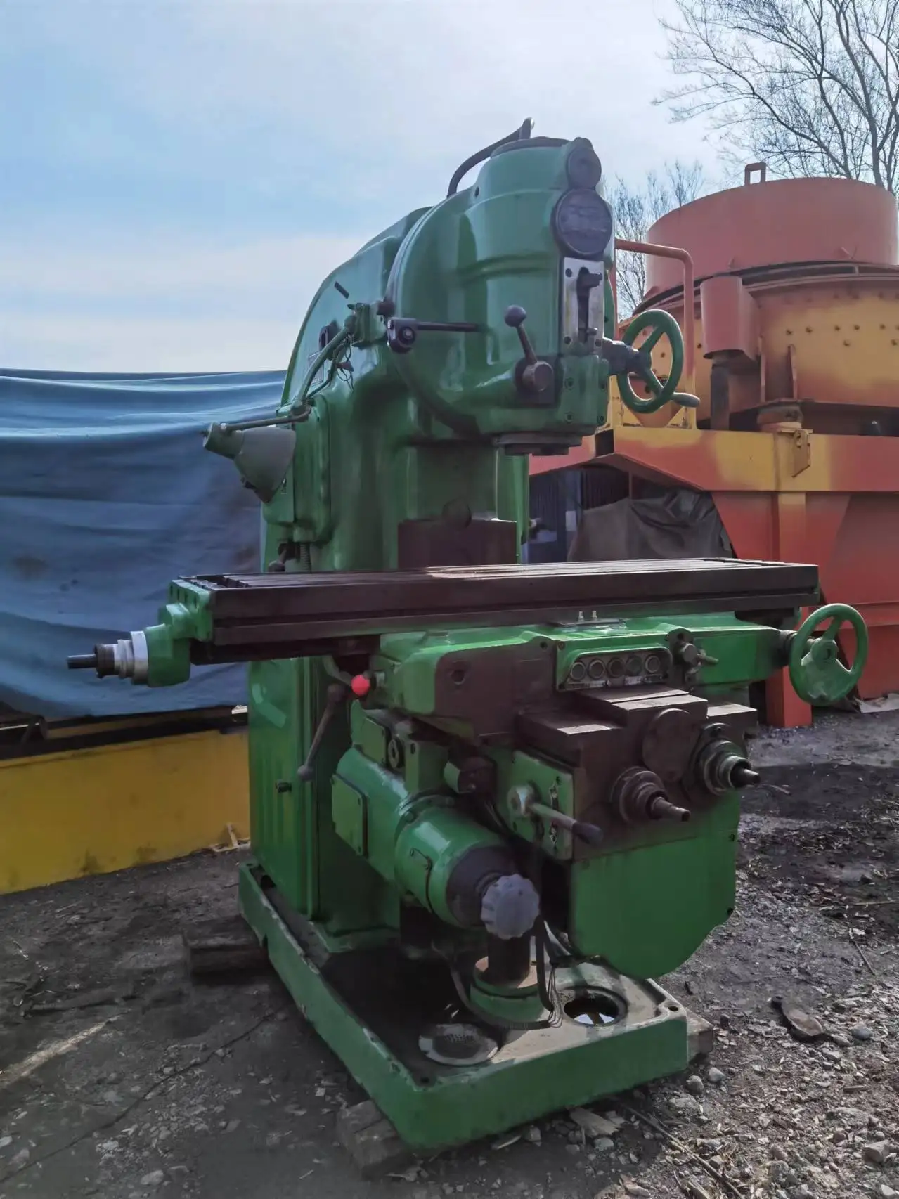 Second Hand Model 52k Vertical Lifting Table Milling Machine