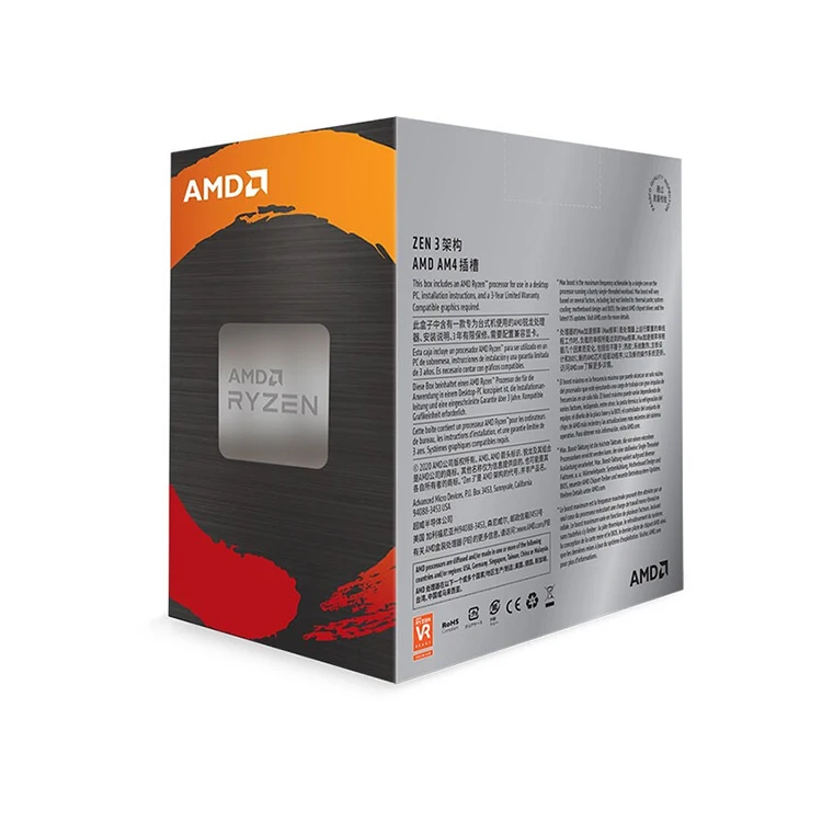 Original Amd R7 5800x Cpu With 7nm 8 Core 16 Thread 3.9ghz Amd Am4 ...