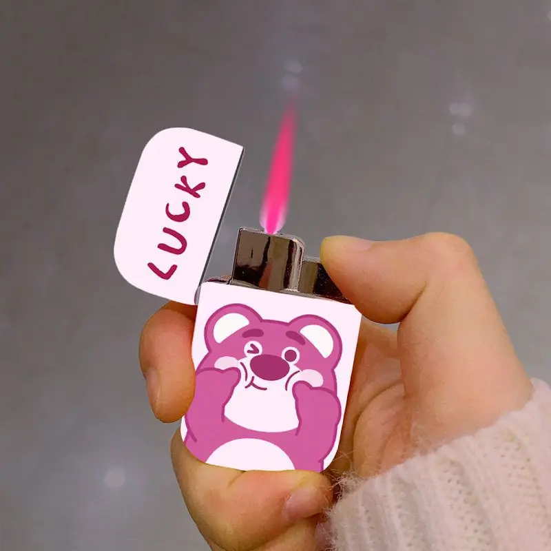 2024 Customized Logo Cute Bear Lighter - Flint Fire Lighter