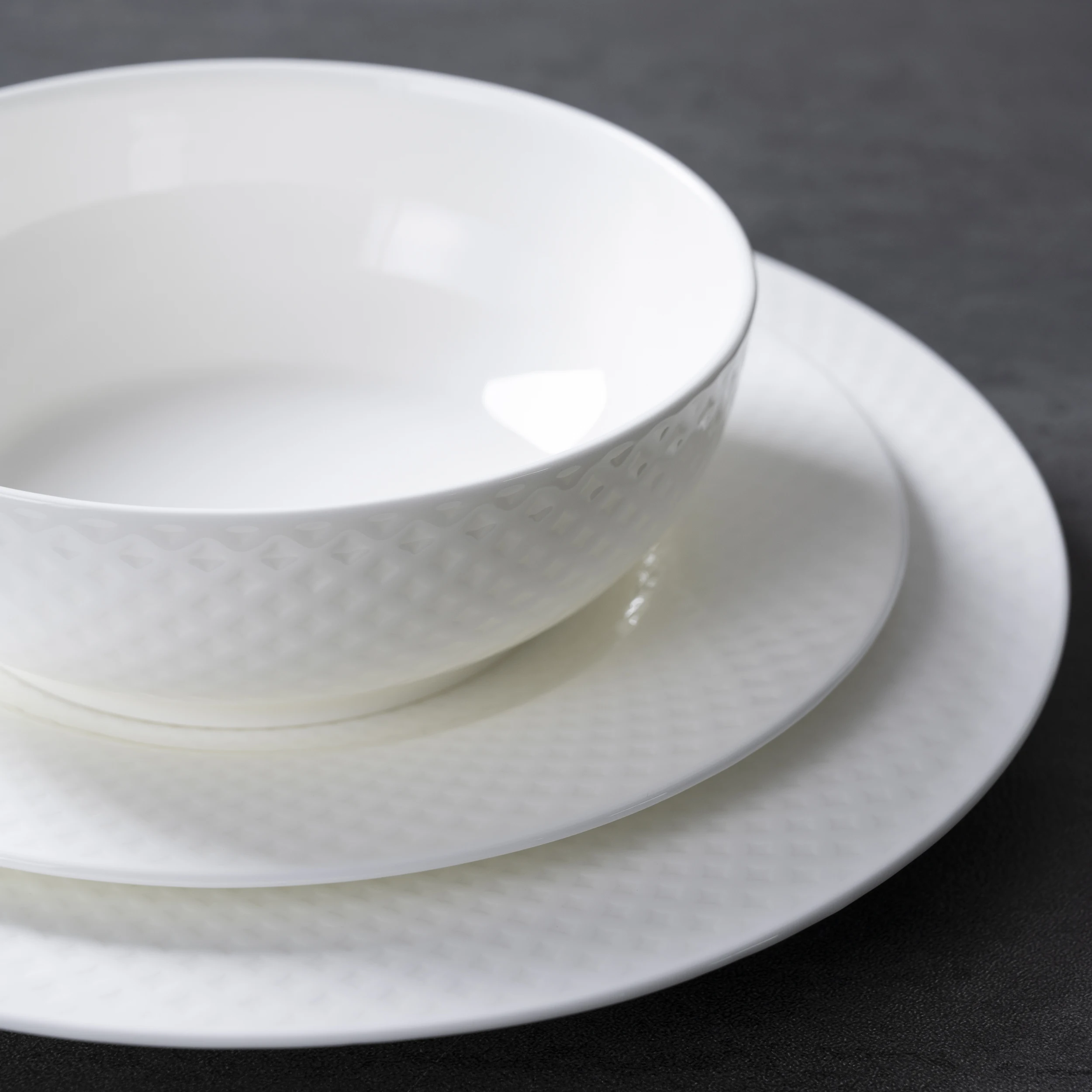 PITO Modern Bohemian Ceramic Dinnerware Set Bone China Plate Dish Mug ...