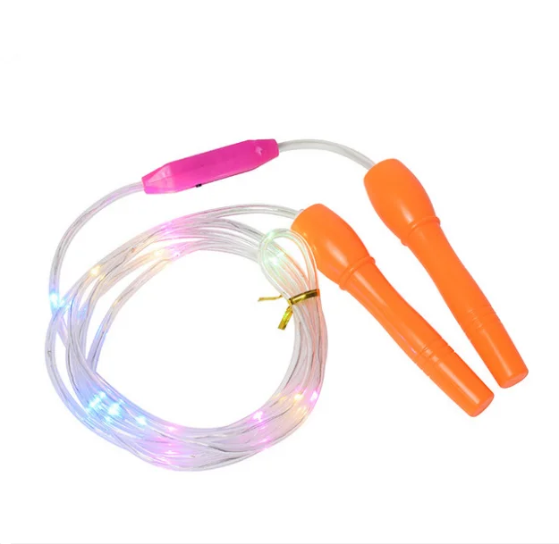 Factory Promotion Led Light Up Gym Skipping Rope Glowing Lighting ...