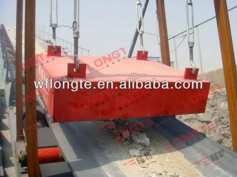 Suspended Tramp Iron Magnet For Conveyor - Buy Magnet For Conveyor ...
