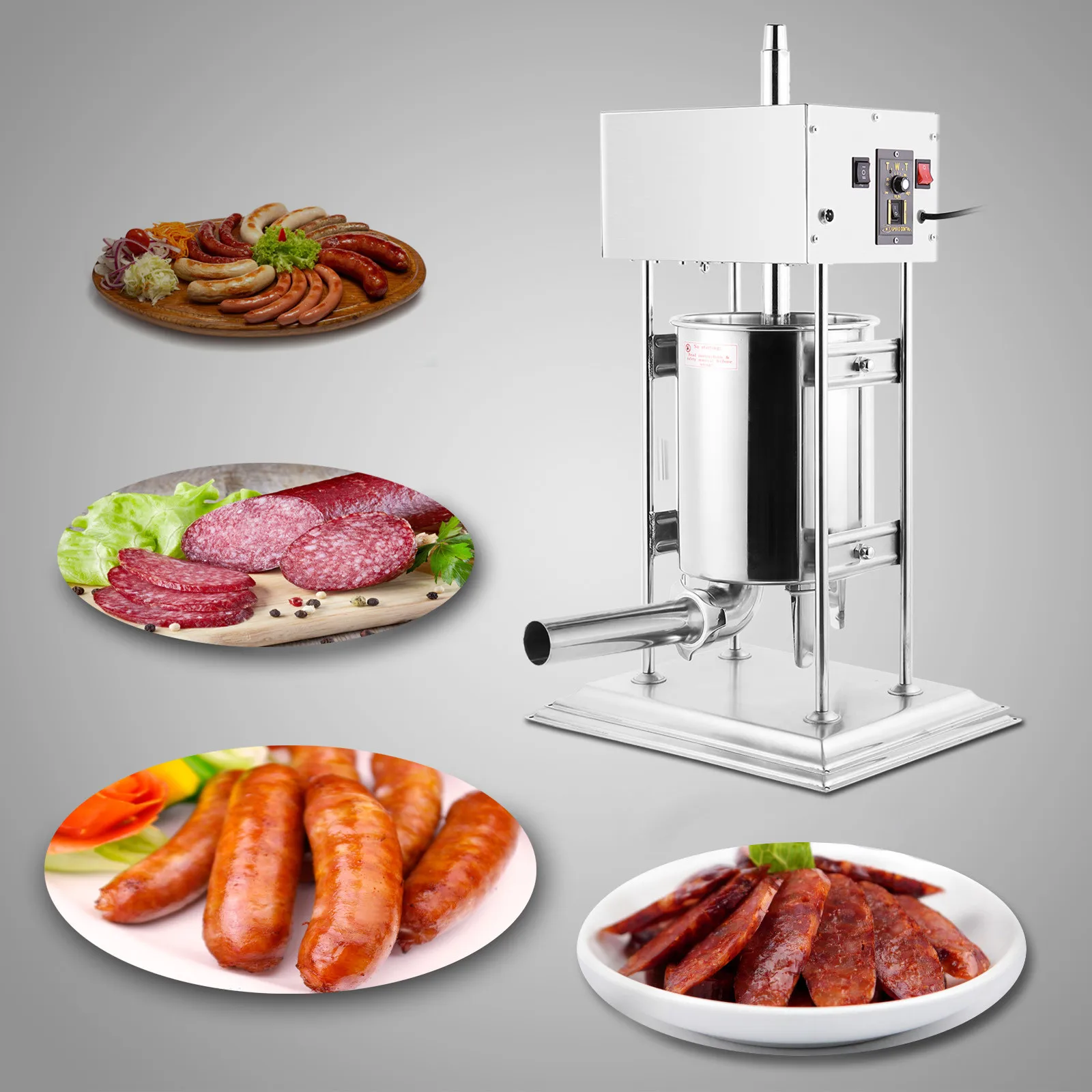 Easy Operating Electric 12l Sausage Stuffer Sausage Maker sausage Easy Operating Electric 12l Sausage Stuffer Sausage Maker sausage