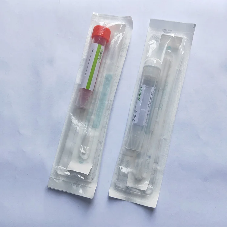 Disposable Sample Collection Kit Transferring Swab Vtm Kit - Buy Vtm ...