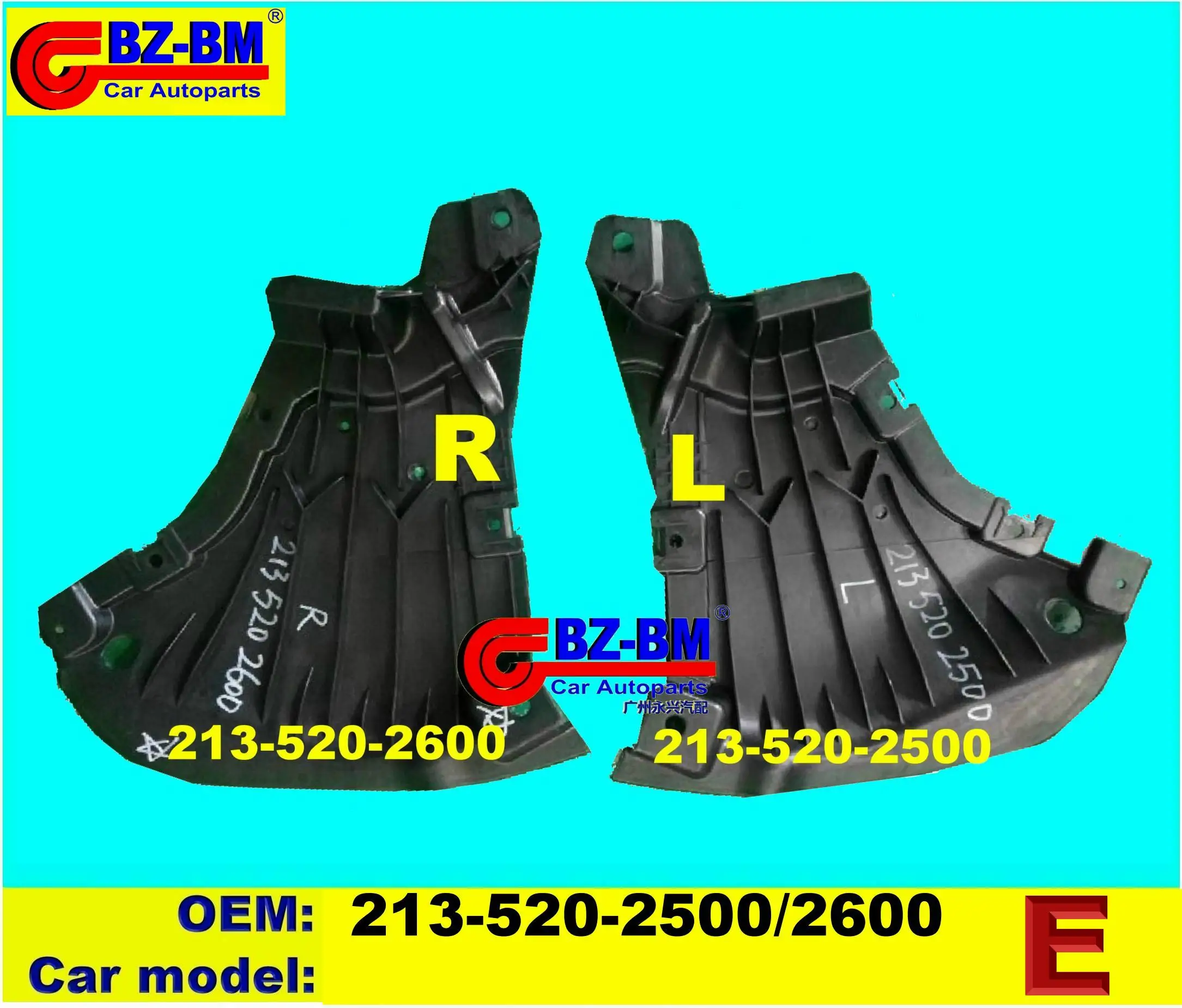 Protection Des Éclaboussures De Moteur Pour Radiateur Benz,Couvercle ...