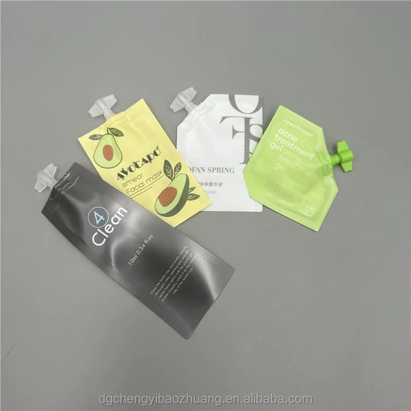 Custom 1ml 2ml 3ml 1.5g 5g Cosmetics Sample Sachet With Spout Body ...