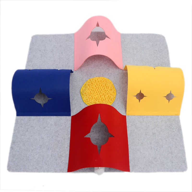 2024 Custom Felt Collapsible Cat Activity Play Mat For Training ...