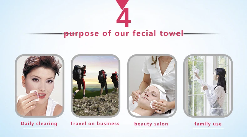 One Time Use Hand Towels 100% Cotton Tissue Paper Disposable Towel ...