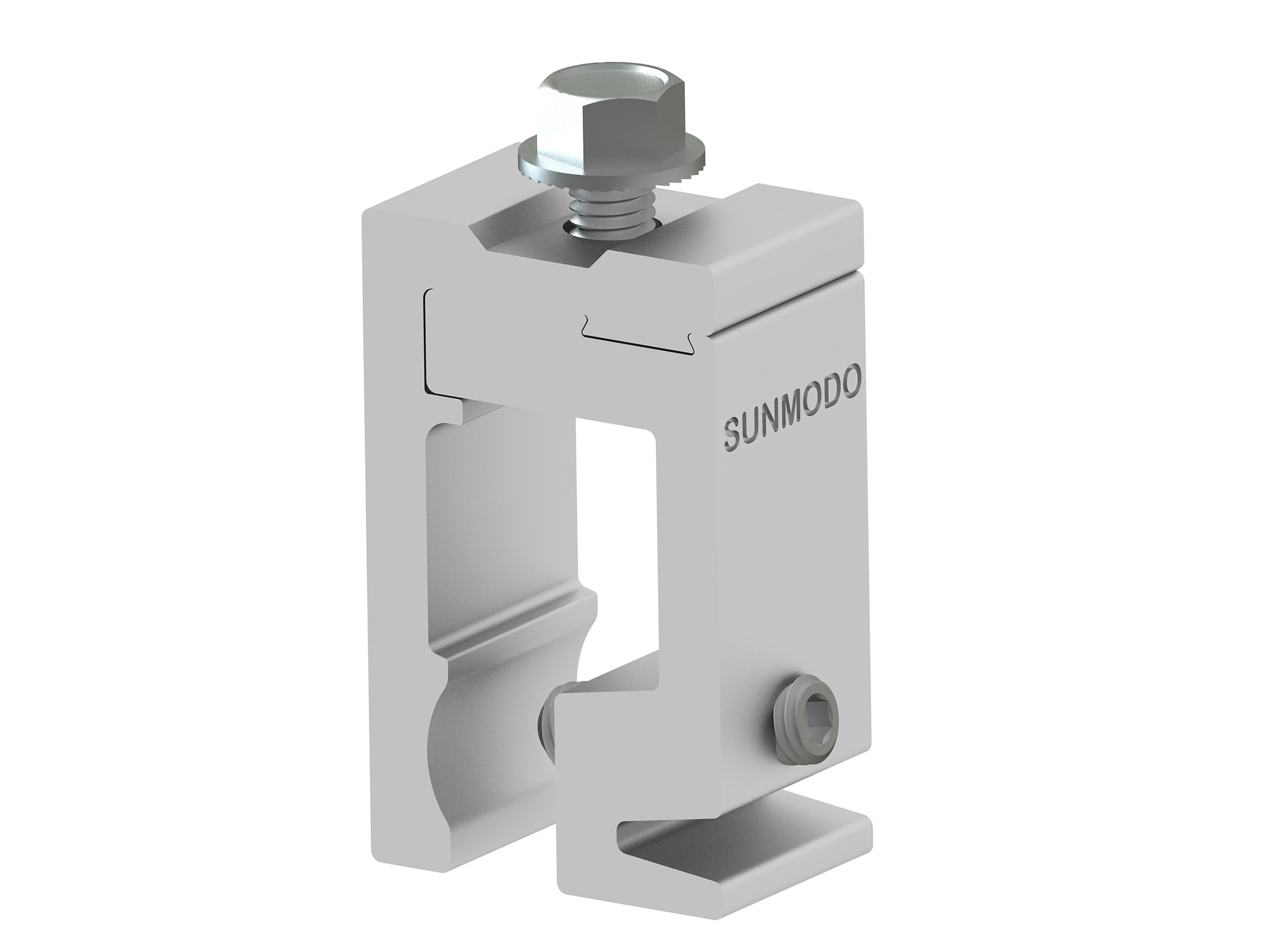 Sunmodo Pv Panel Mounting Metal Roof System Standing Seam Roof Hook ...