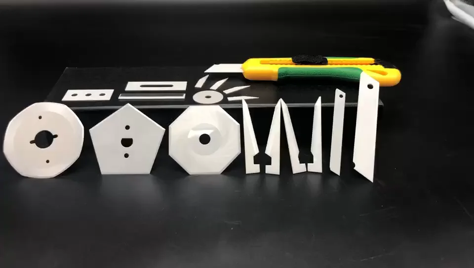 High Technical Ceramic Straight Razor Blade - Buy Ceramic Blade ...