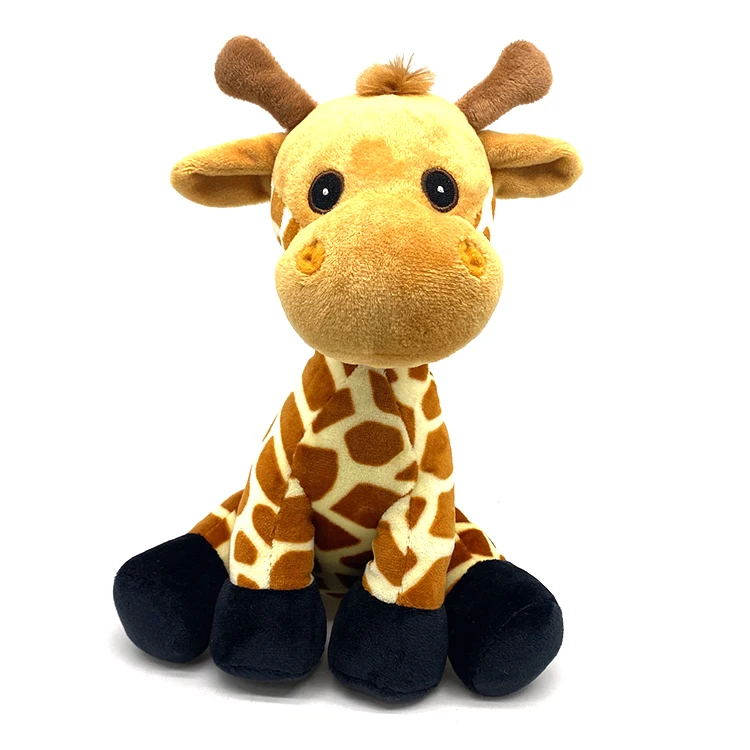 Cute Kids Small Soft Customised Christmas Giraffe Plush Toy