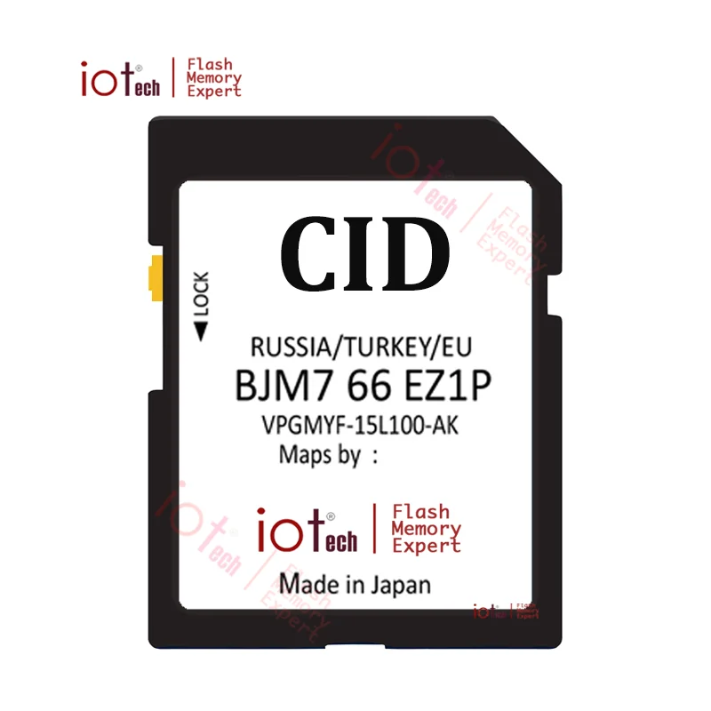 8gb 16gb 32gb Map Navigation Sd Card Cid Card Memory Card - Buy Cid Sd ...