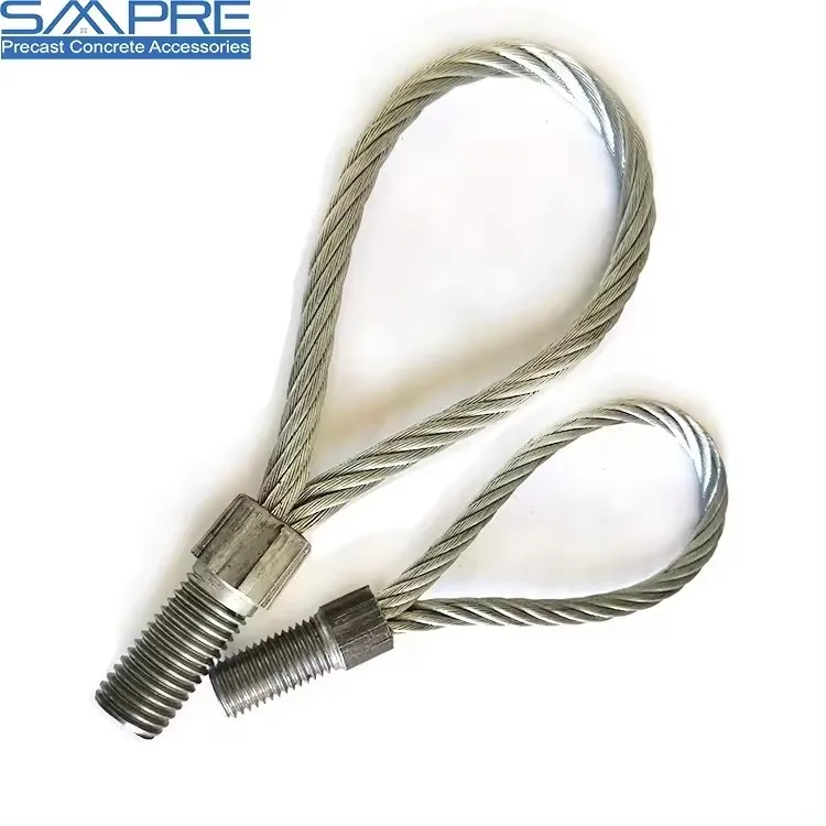 Stainless Steel Thread Wire Lifting Loops For Construction Elements ...