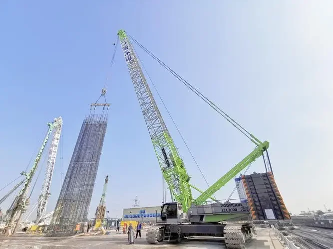 300ton Lifting Weight Zcc3000 Crawler Crane Hydraulic Equipment - Buy ...