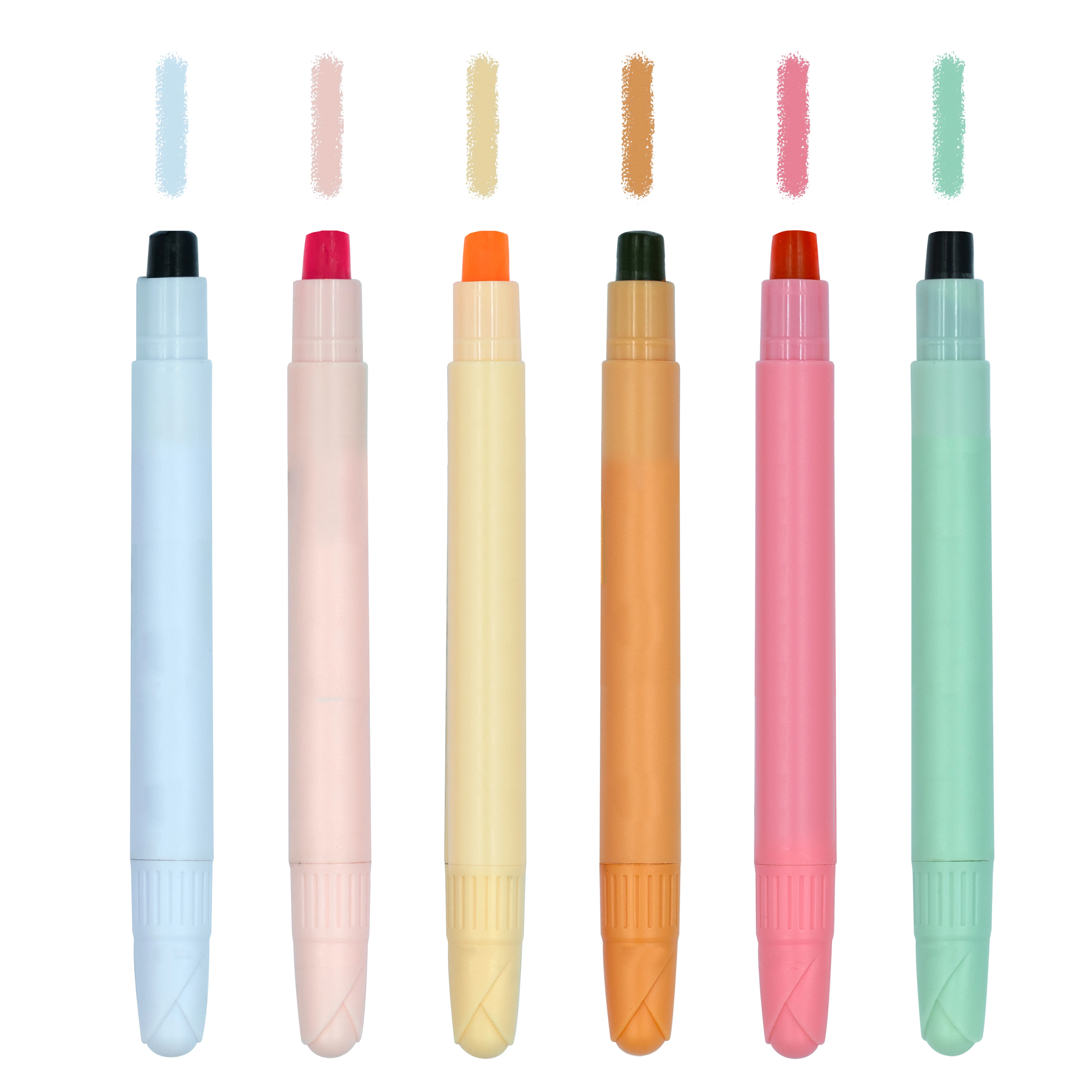 Pastel Macaron Gentle Color Gel Solid No Bleeding Highlighter Set Bible ...