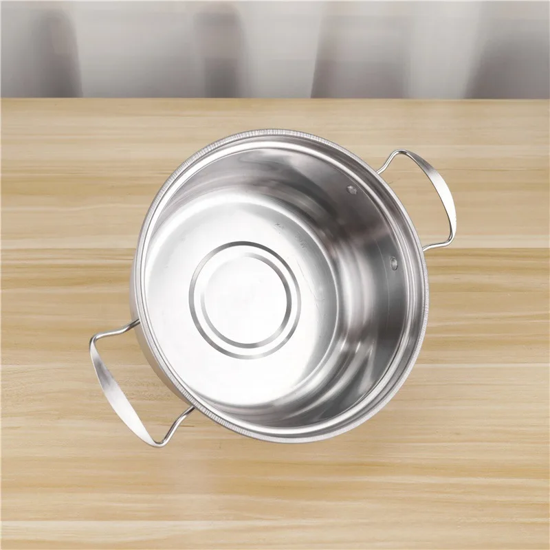 Stainless Steel Cookware Set Of 5 Piece Cooking Pot Set Home Kitchen ...