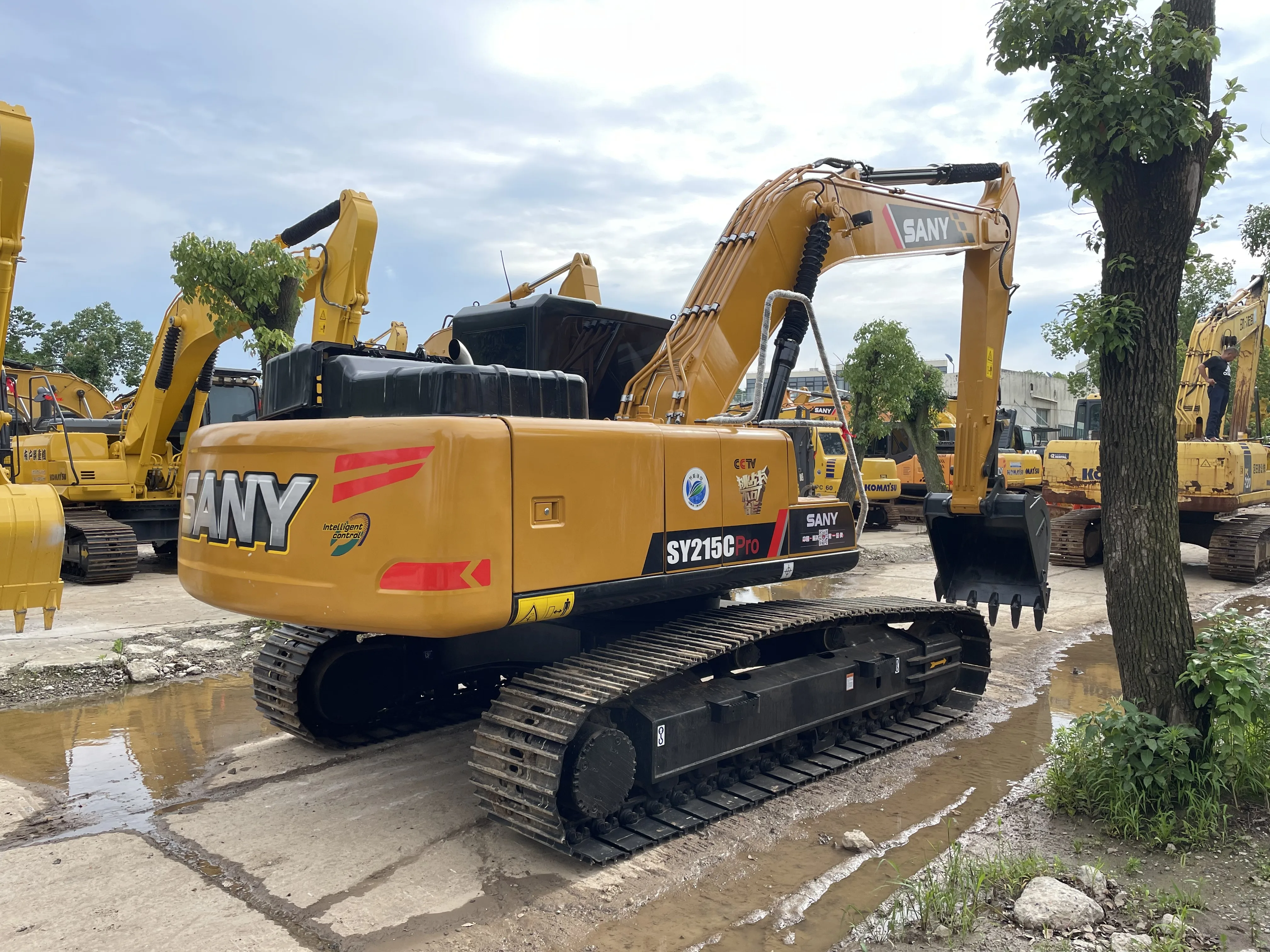 Fairly Used Sany Sy215c High Performance Excavators With Very Low ...