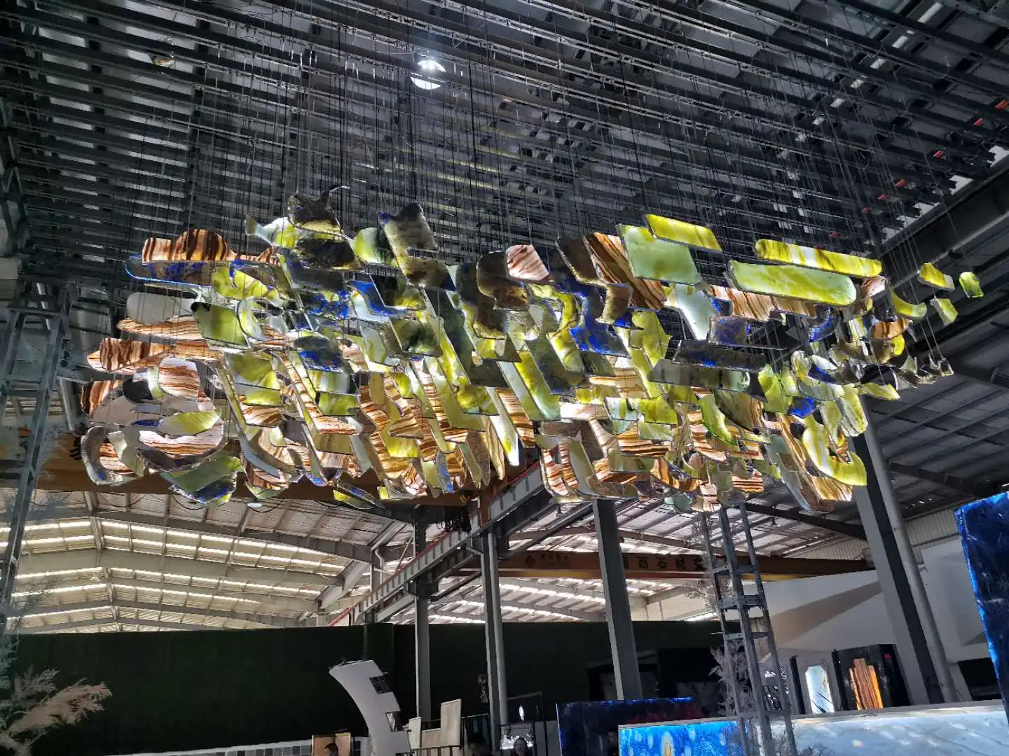 New Design LED Edge-Lit Light with Stone Photoelectric Panel