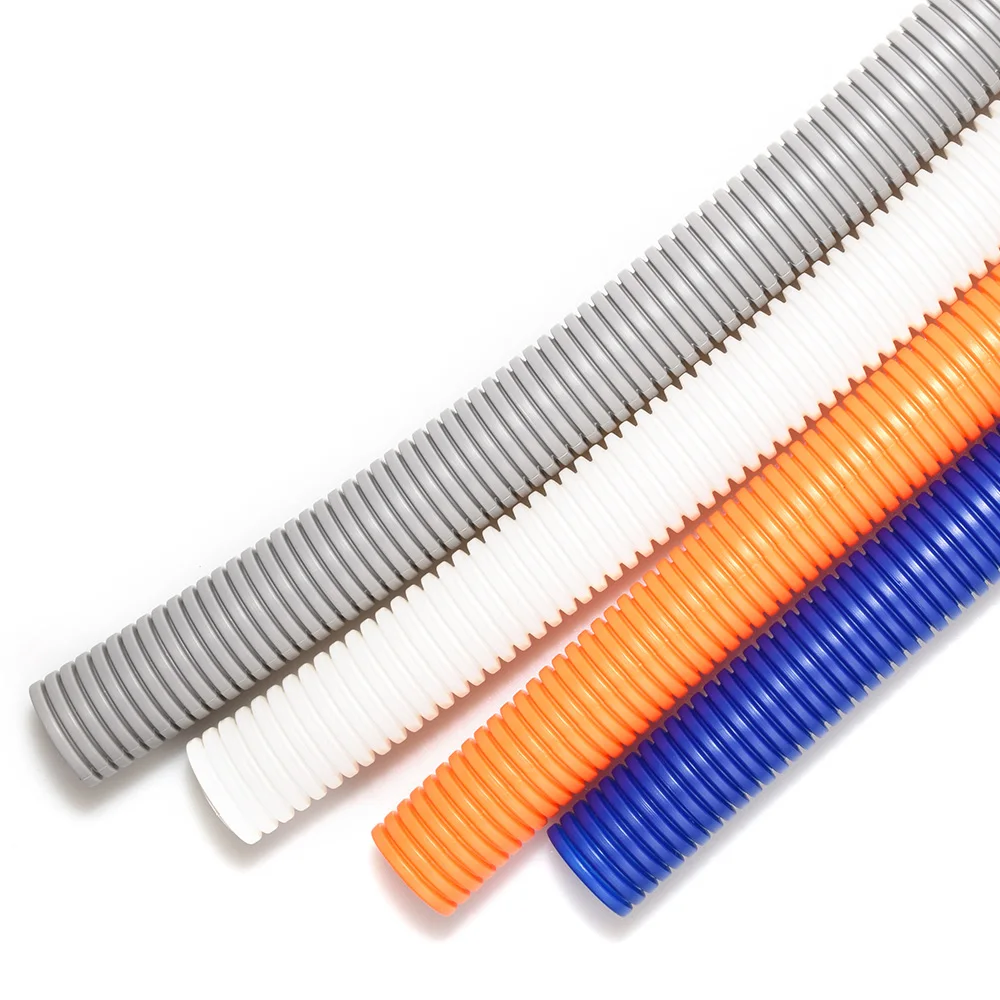 Corrugated Tube Flexible Conduit Pipe Tube Plastic Automotive Split ...