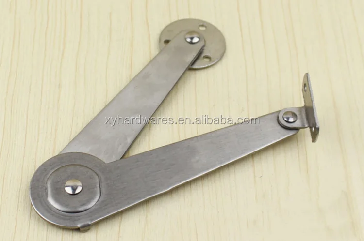 Downward Opening Lid Stay - Support for Cabinet Doors