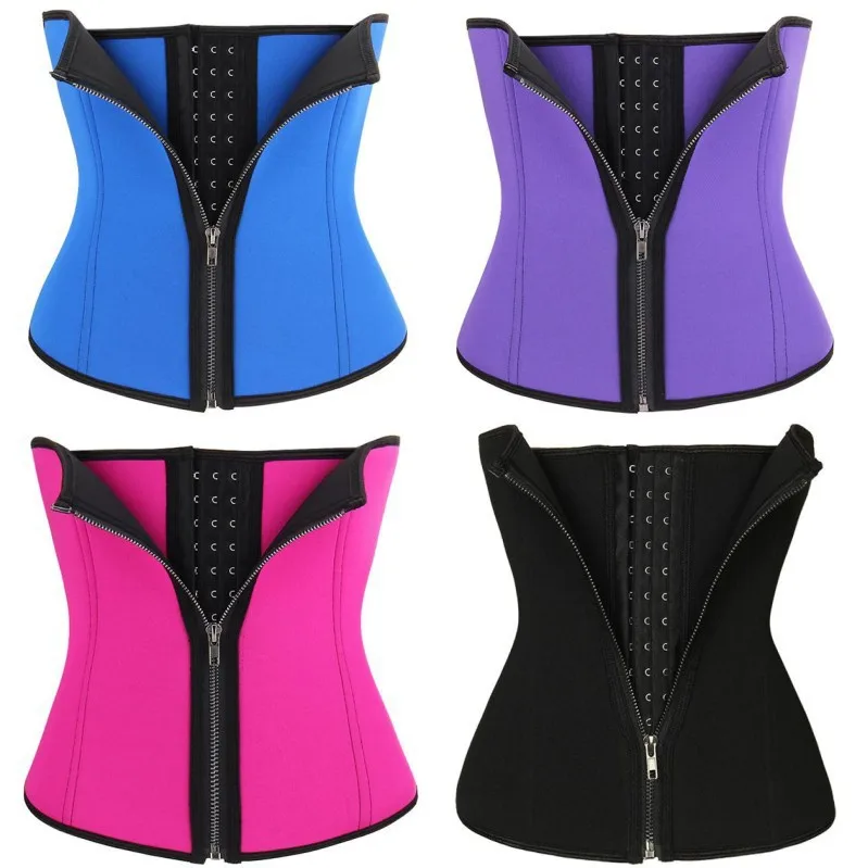 Wholesale Front Zipper with Hooks Adjustable Women Tummy Control Waist ...