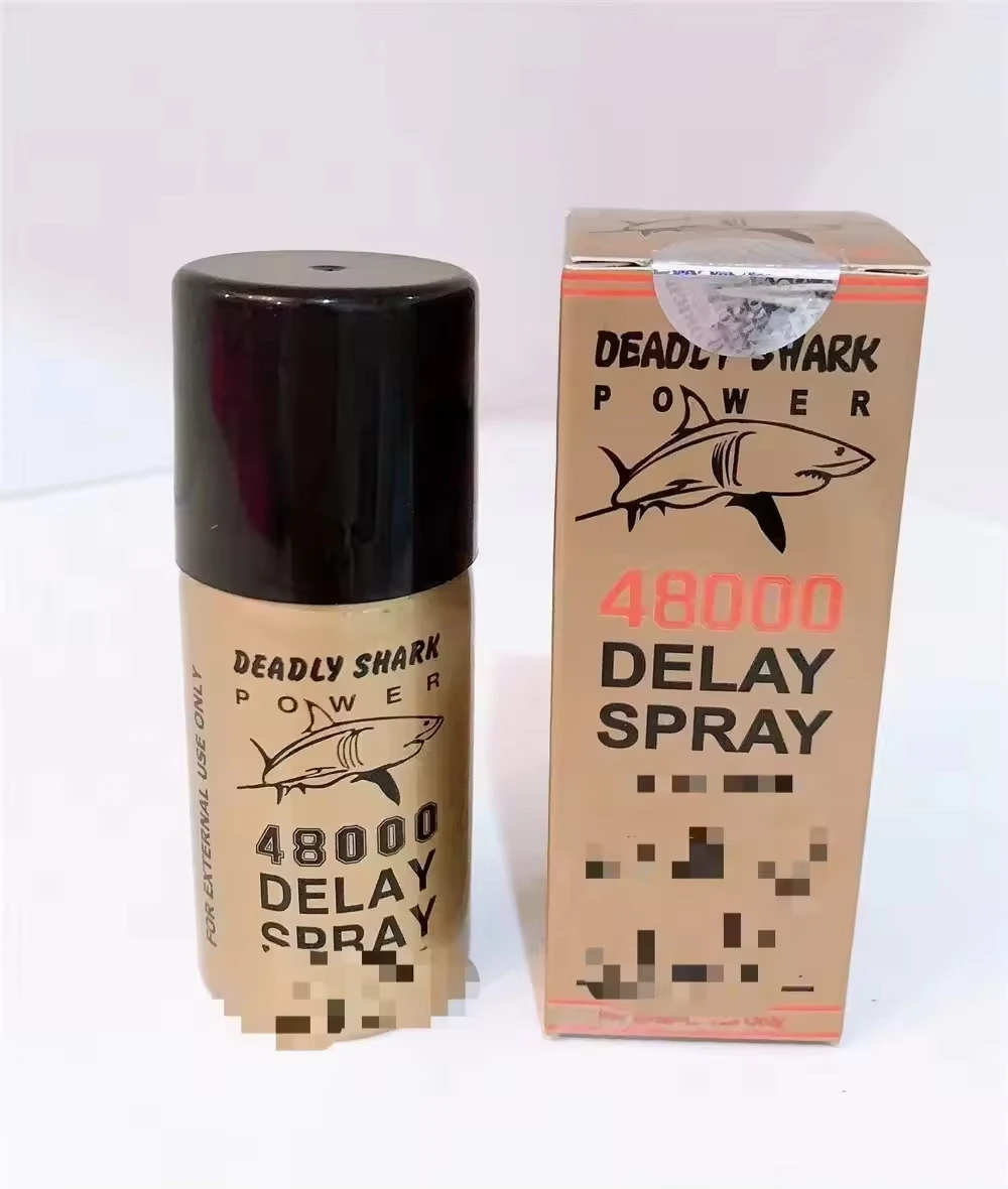 Deadly Shark 48000 Delay Spray for Men – Enhance Performance and Delay ...