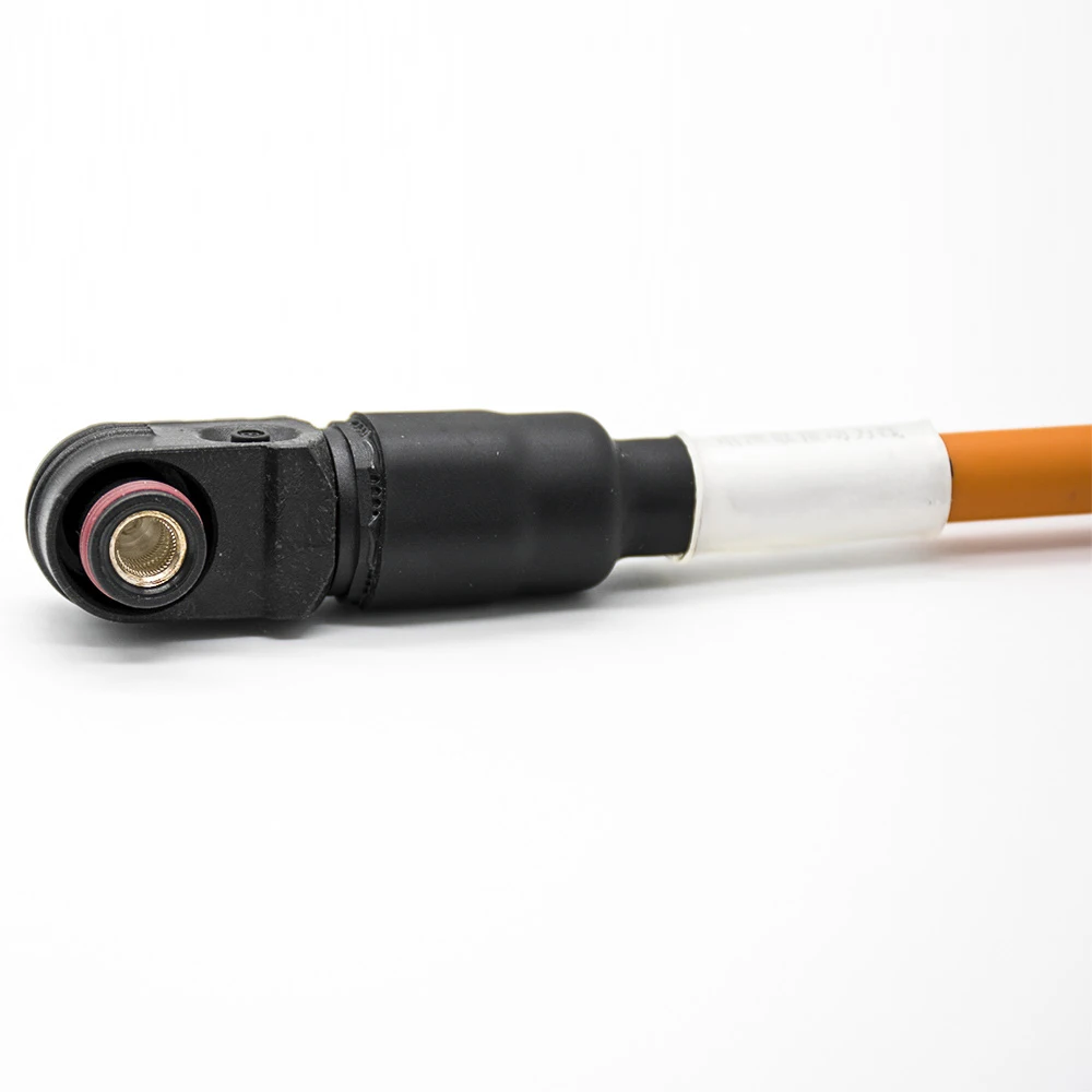 High Current 200a Energy Storage Connector 8mm Right Angle Plastic Plug ...