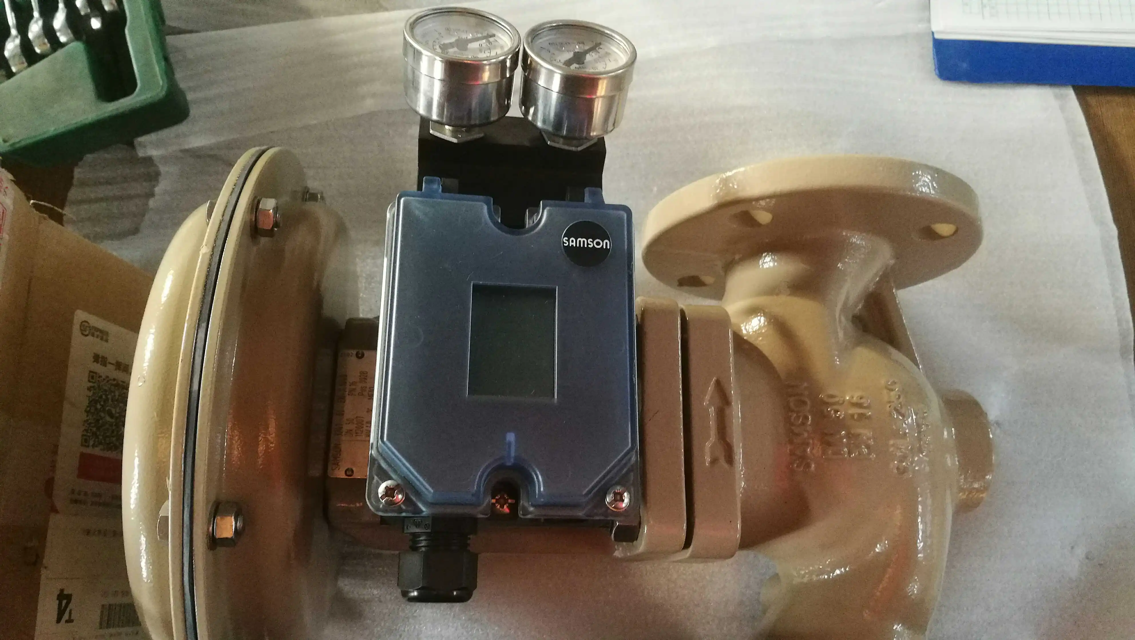 Samson Valve Positioner 4746 Pneumatic Volume Booster Digital ...