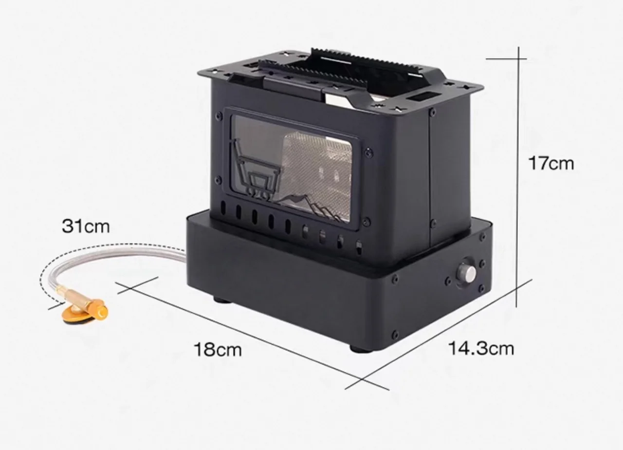 Portable Collapsible Stainless Steel Gas Stove for Outdoor Camping for ...