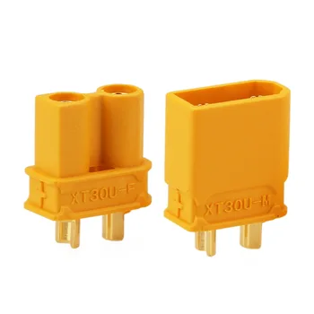 Amass Xt30u Male Female Bullet Connector Upgrade Xt30 Xt-30 Plug For Rc Fpv Lipo Battery ...