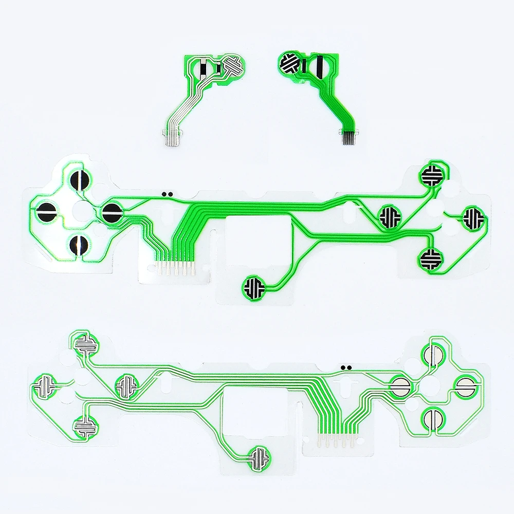 Conductive Film Keypad Controller PCB Circuit L/R Analog Sticks for PS5