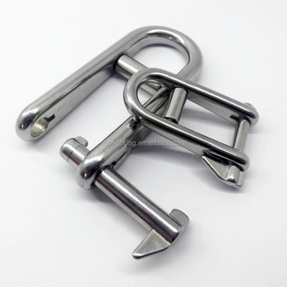 船用五金遮阳索具帆316不锈钢长d钩环，带吊环螺钉销链吊索平锚 - Buy 迪伊卸扣,卸扣,不锈钢卸扣 Product on Alibaba.com