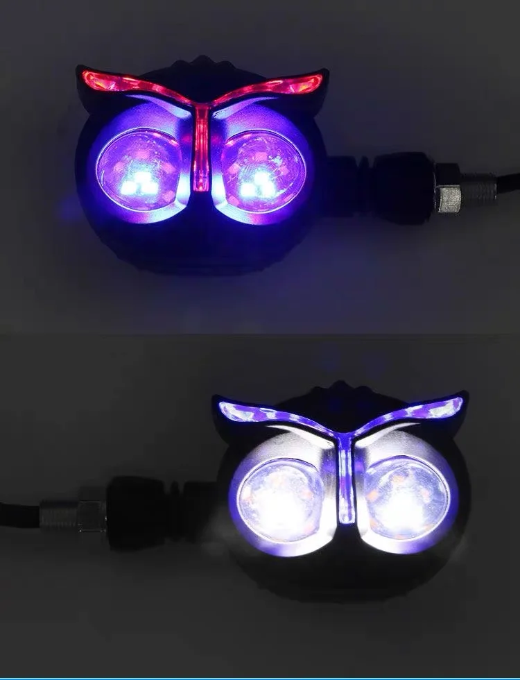 Motorcycle Warning Light Prompt signal Light 12 v Modified Accessories ...
