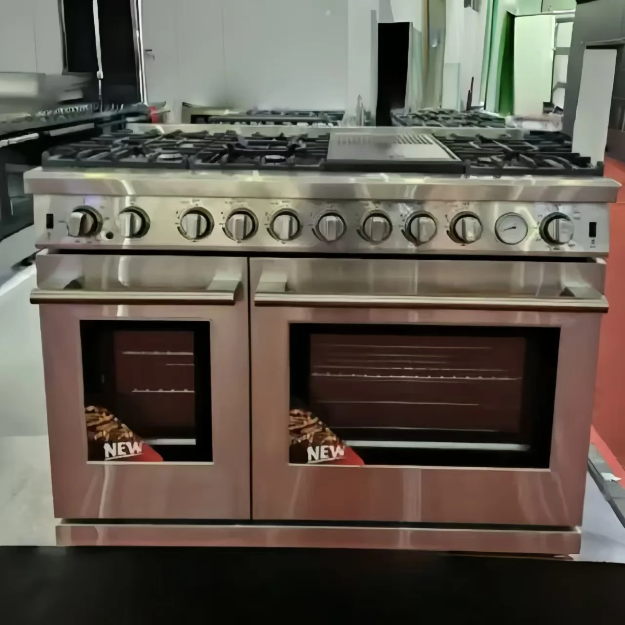 48 "vertical Domestic Commercial Burner, 1.2 m Long Stainless Steel ...